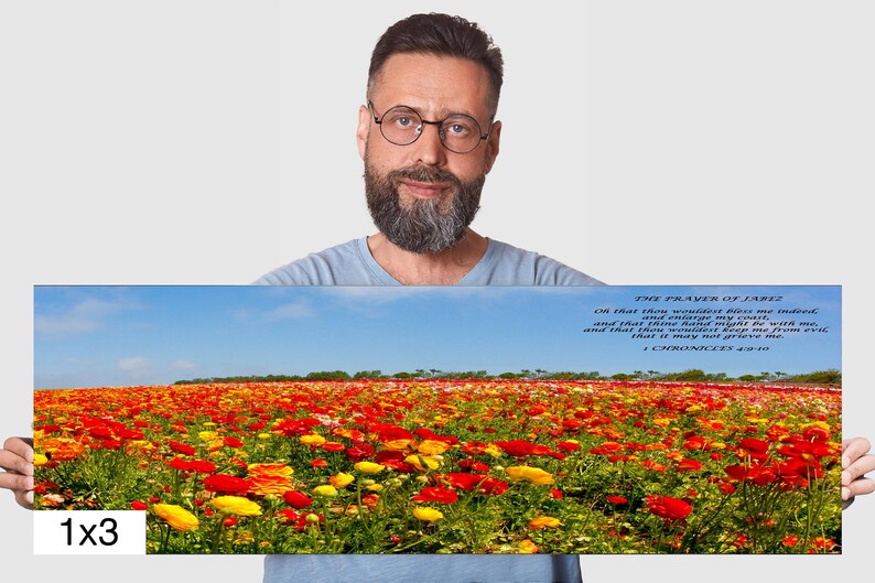 Enlarge My Territory Prayer Jabez Flower Garden Bible Verse 1 ...