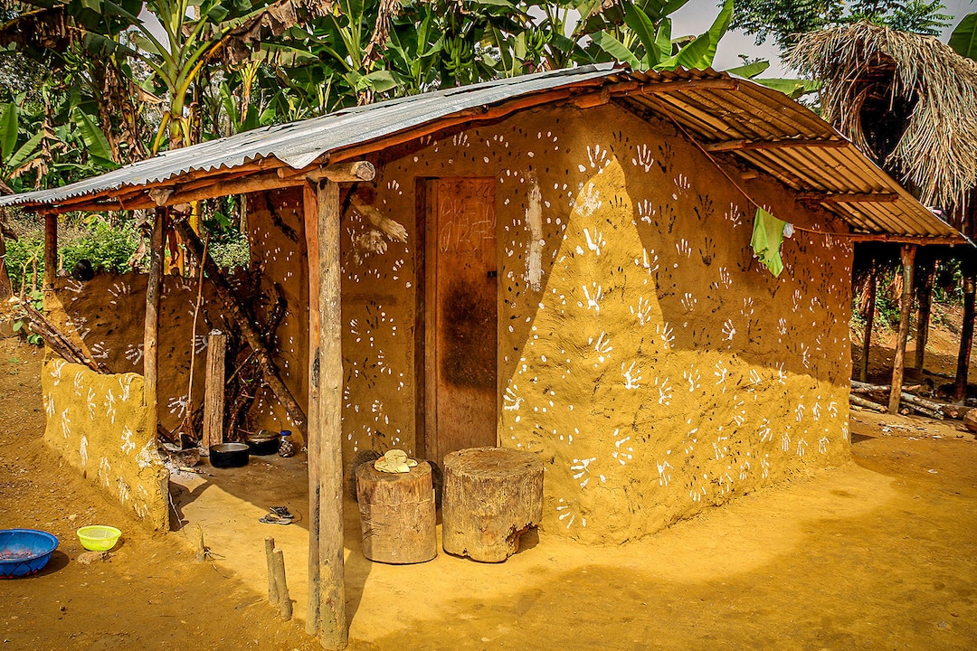 Liberian Hut - Rural Living and Architecture - Etsy