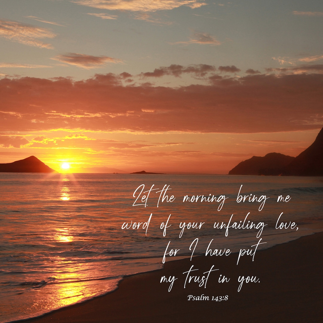 Hawaii Beach Rabbit Island Sunrise Morning Word Bible Verse - Etsy