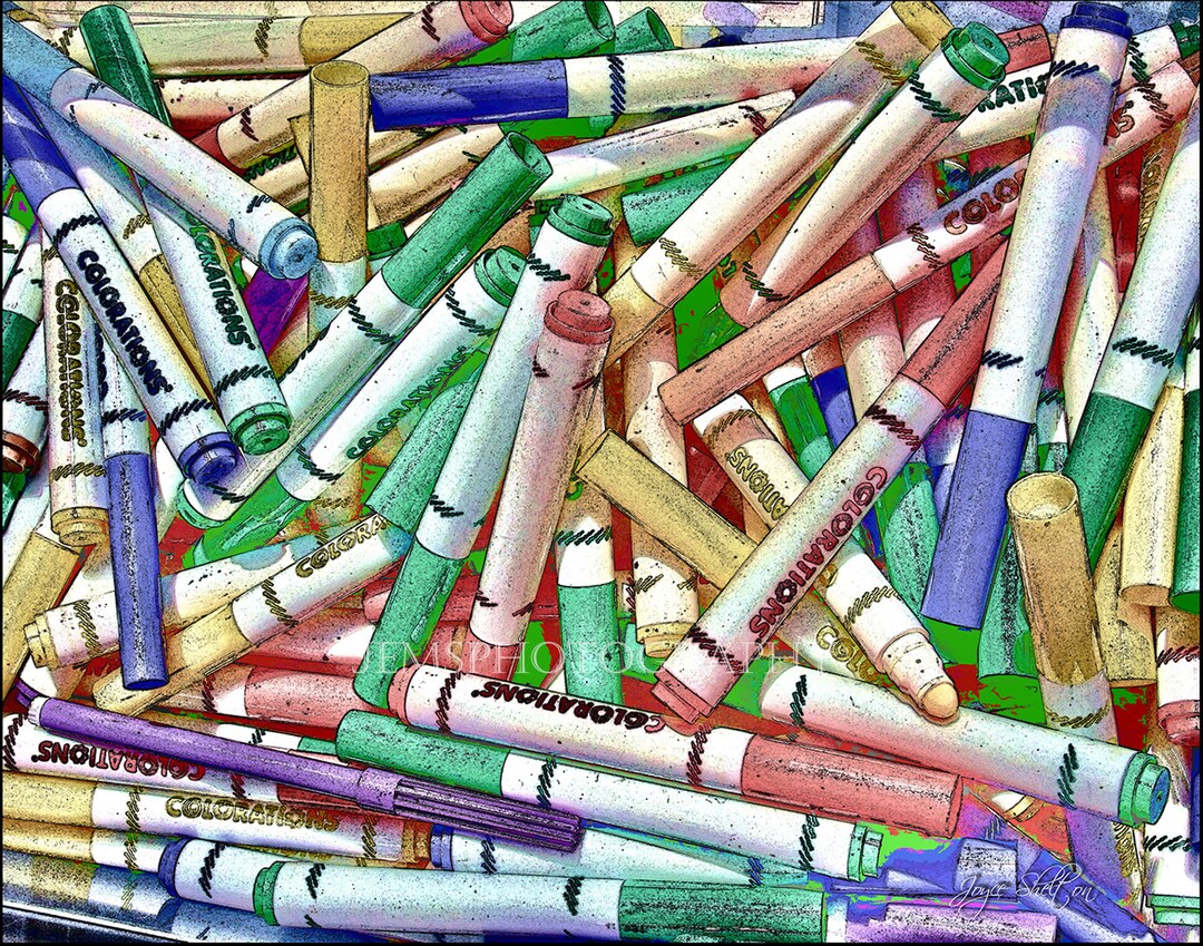 Crayola Colorations Education Mental Focus: Box of Color Photo Print - Etsy