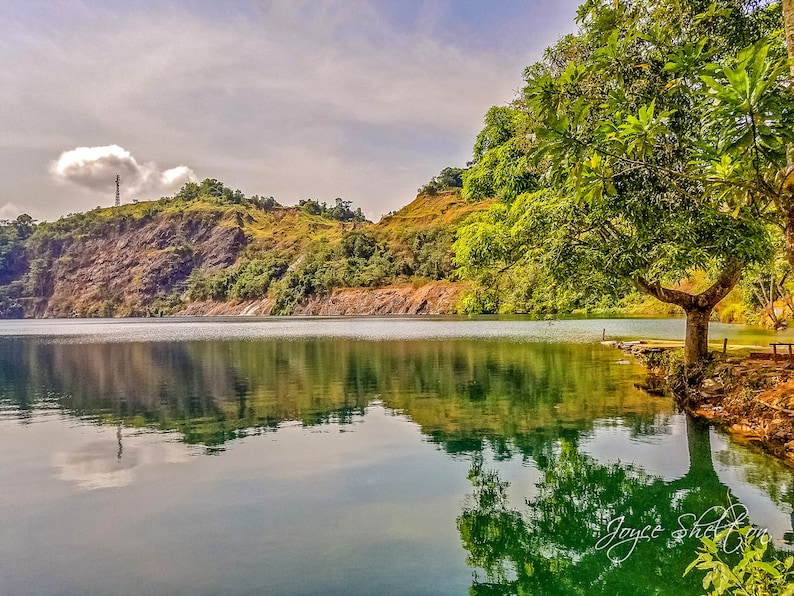Blue Lake Liberia West Africa - Etsy