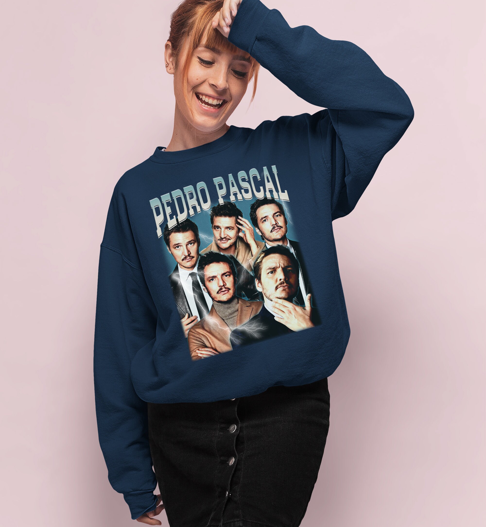 Pedro Pascal, The Last Of Us, Vintage 90's Bootleg Vintage T-Shirt ...