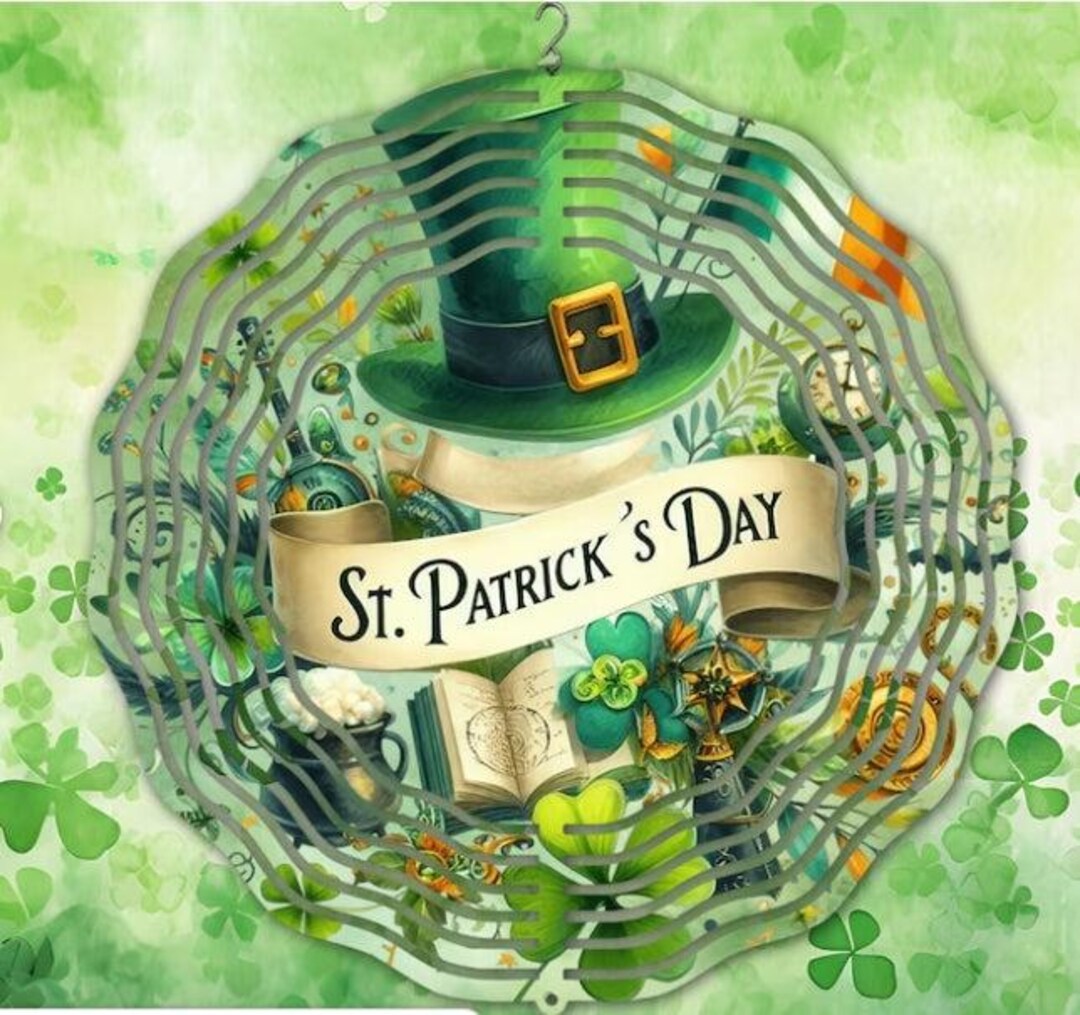 St Patrick's Day Banner Spinner - Etsy