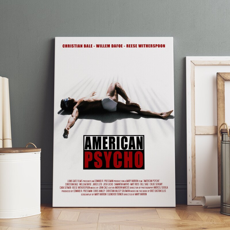 American Psycho Poster - Etsy