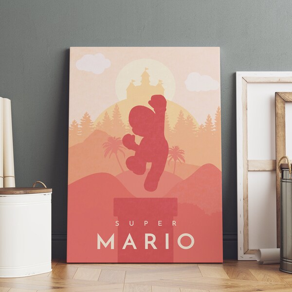 Super Mario Poster - Etsy