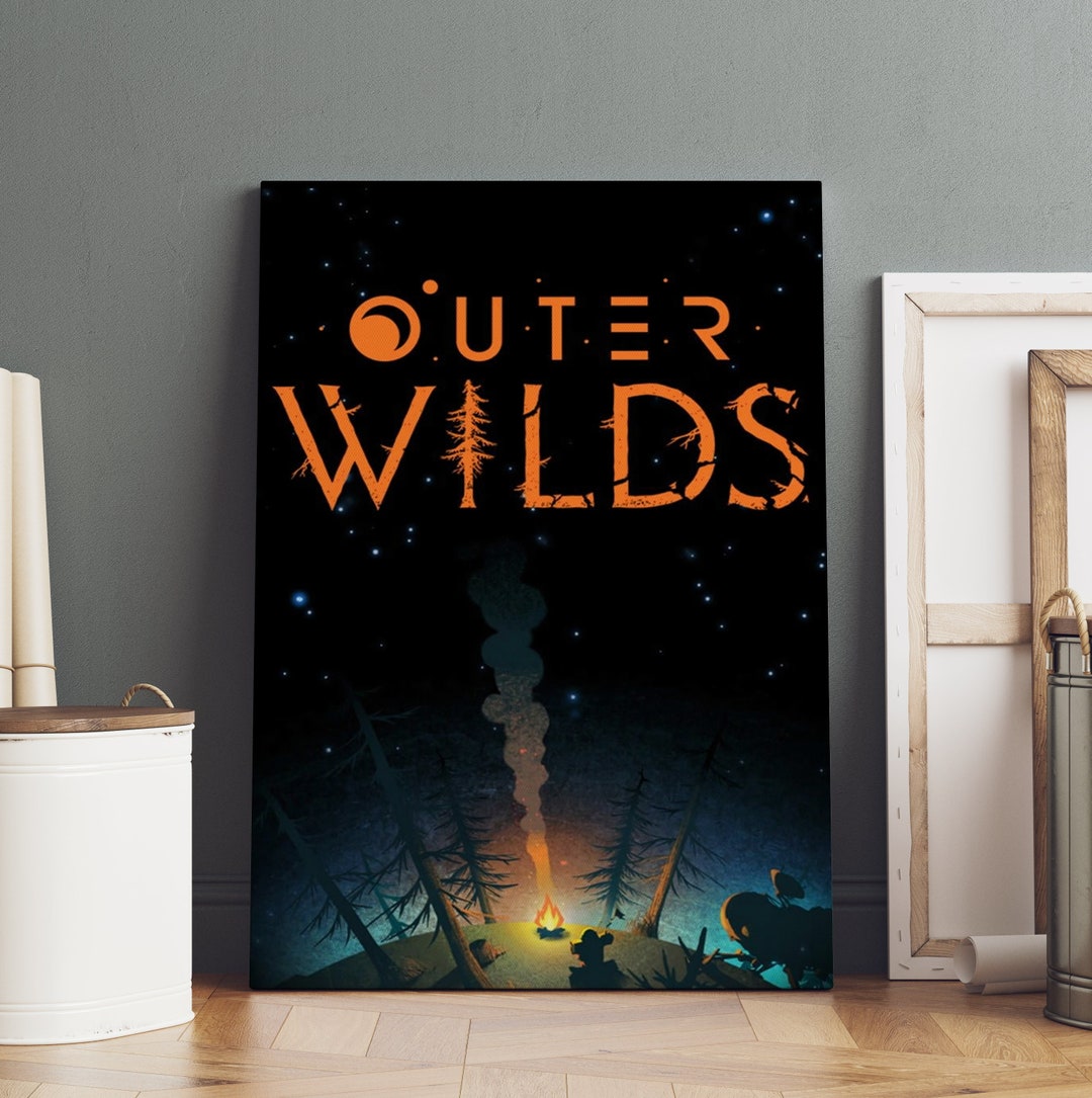 Outer Wilds Poster | Rolled Canvas Print | Gaming Room Gift #1 - Etsy