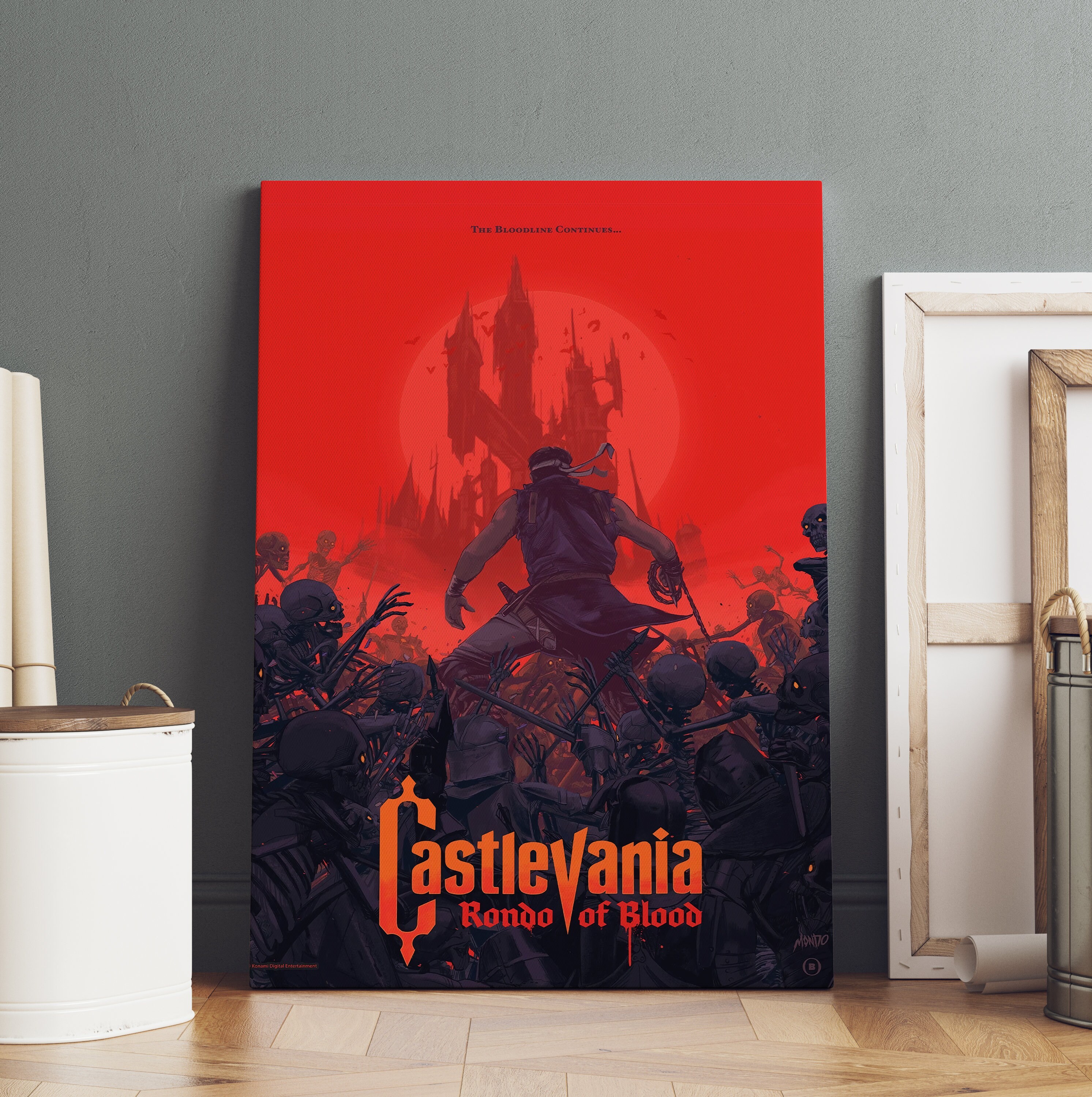 Castlevania Poster Symphony of the Night Castlevania - Etsy