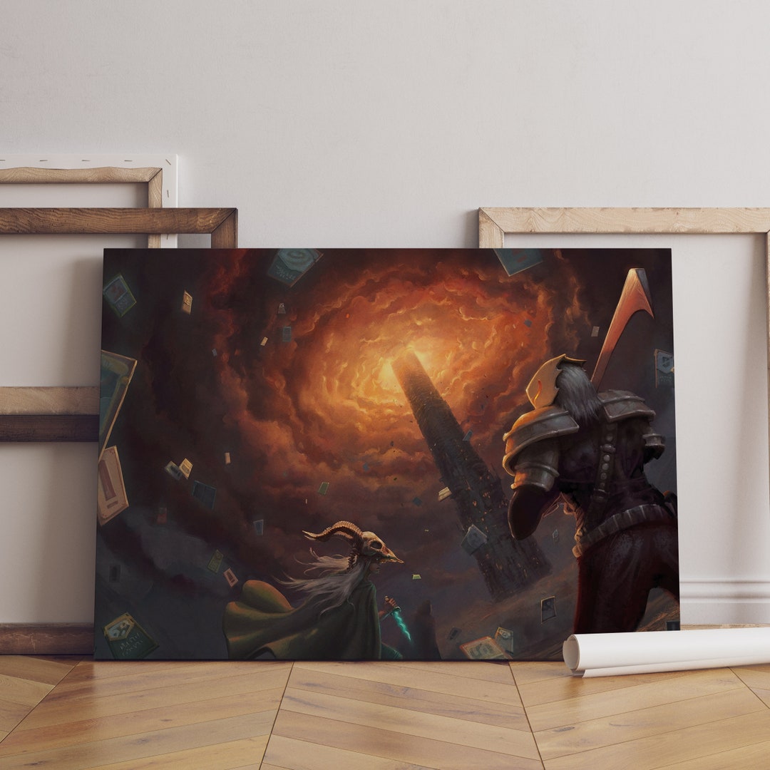 Slay the Spire Poster | Rolled Canvas Print | Gaming Room Gift - Etsy