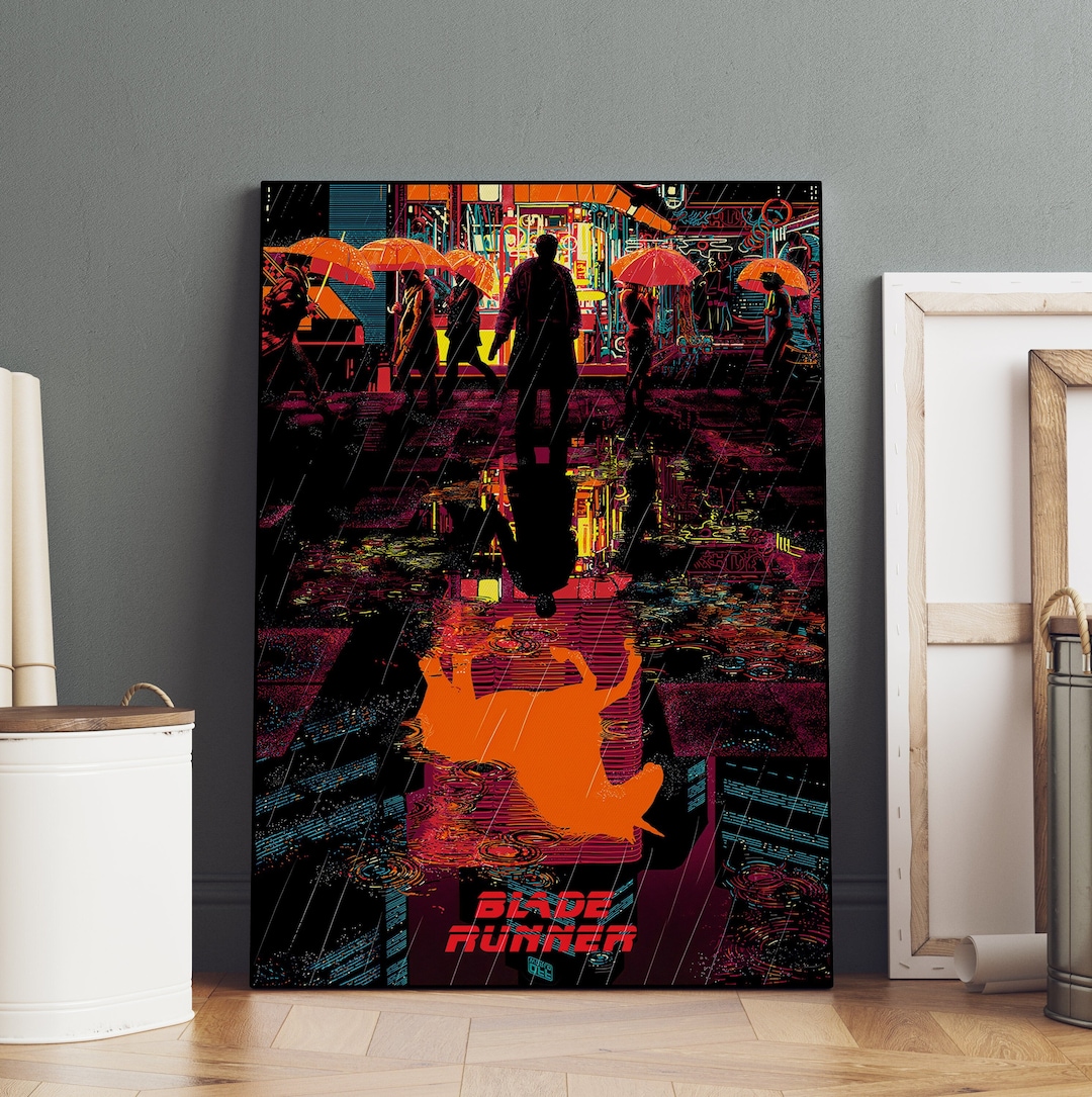 Blade Runner Poster | Blade Runner Movie | Rolled Canvas Print | Movie ...