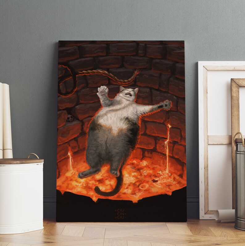 Pathetic Animal Poster | Duck Print | Rolled Canvas Print - Etsy