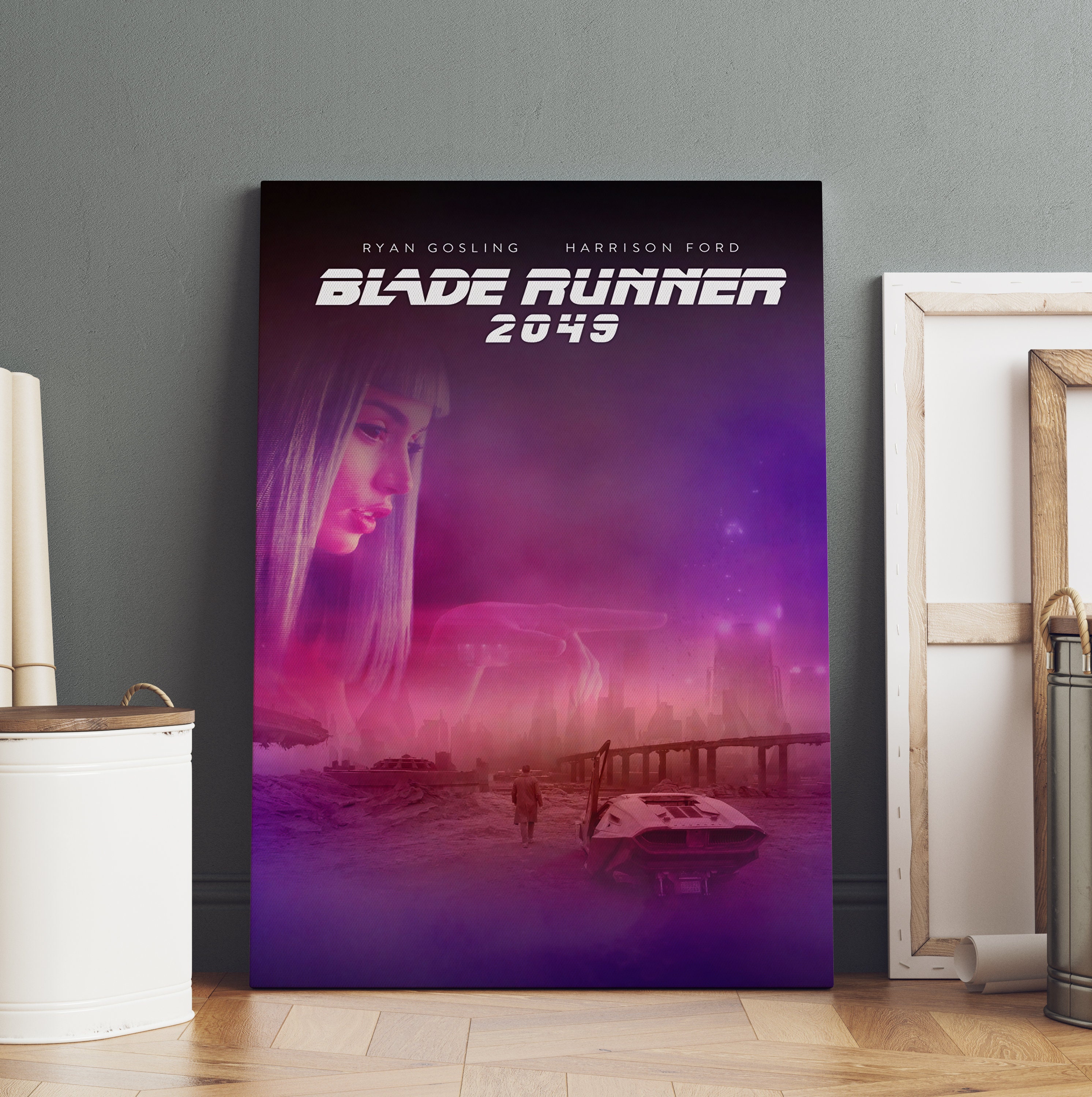 Blade Runner Poster Blade Runner Movie Rolled Canvas Print Movie Room ...