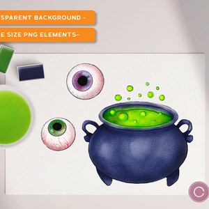 Watercolor Halloween Clipart, Halloween PNG Commercial Use, Candy Corn ...