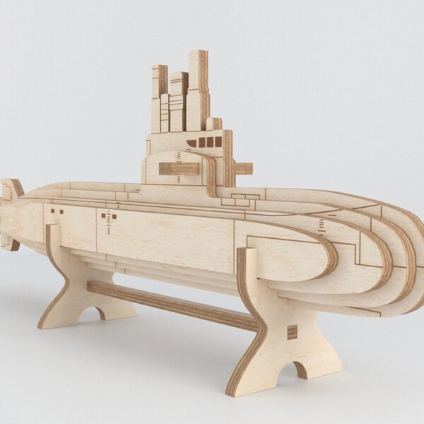 Submarine Dxf Files - Etsy
