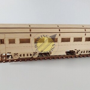 Laser Cut Toy Locomotive Train Engine Passenger Car Goods - Etsy