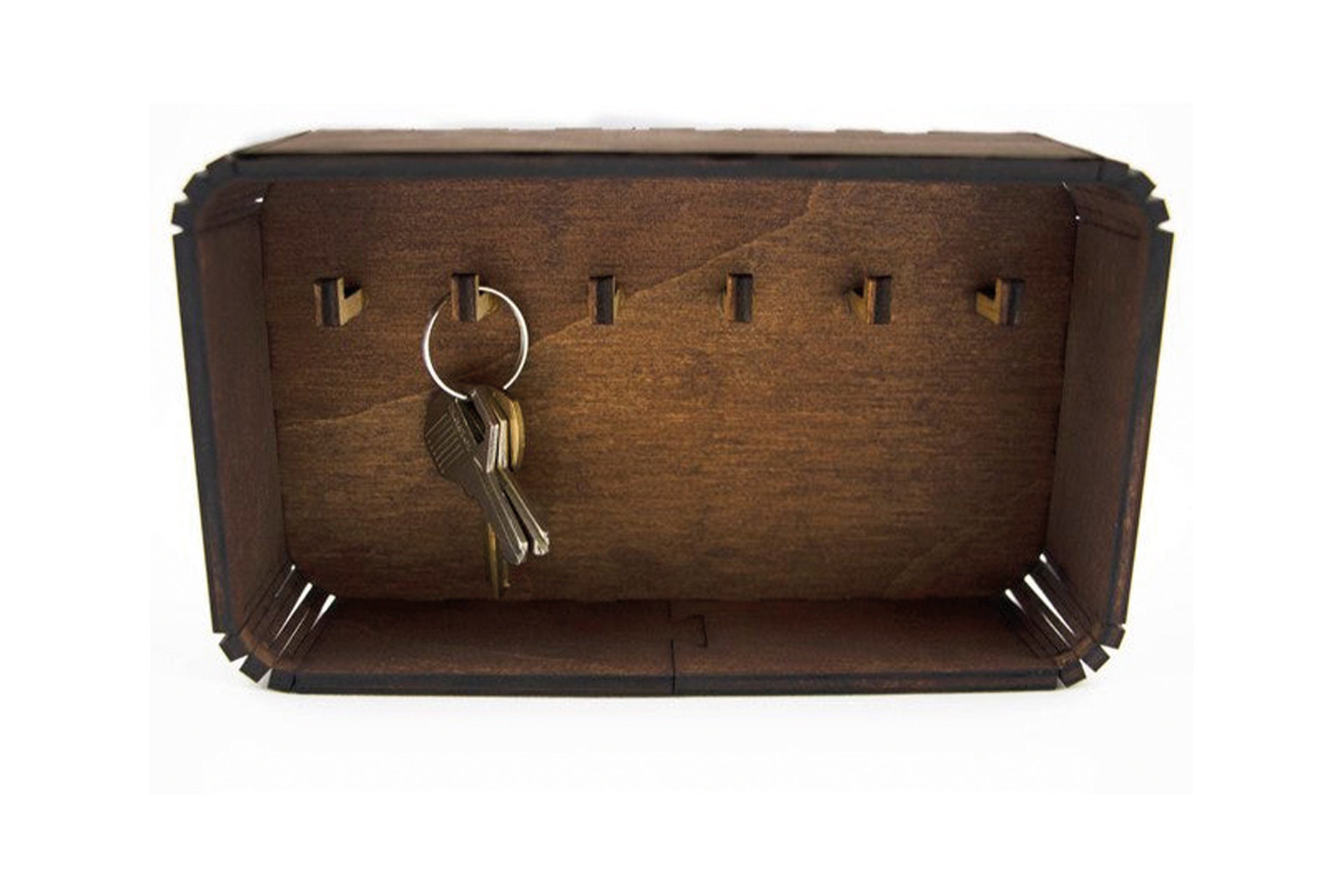Laser Cut Key Keeper Box Key Rack Wall Mount Instant Download Vector ...