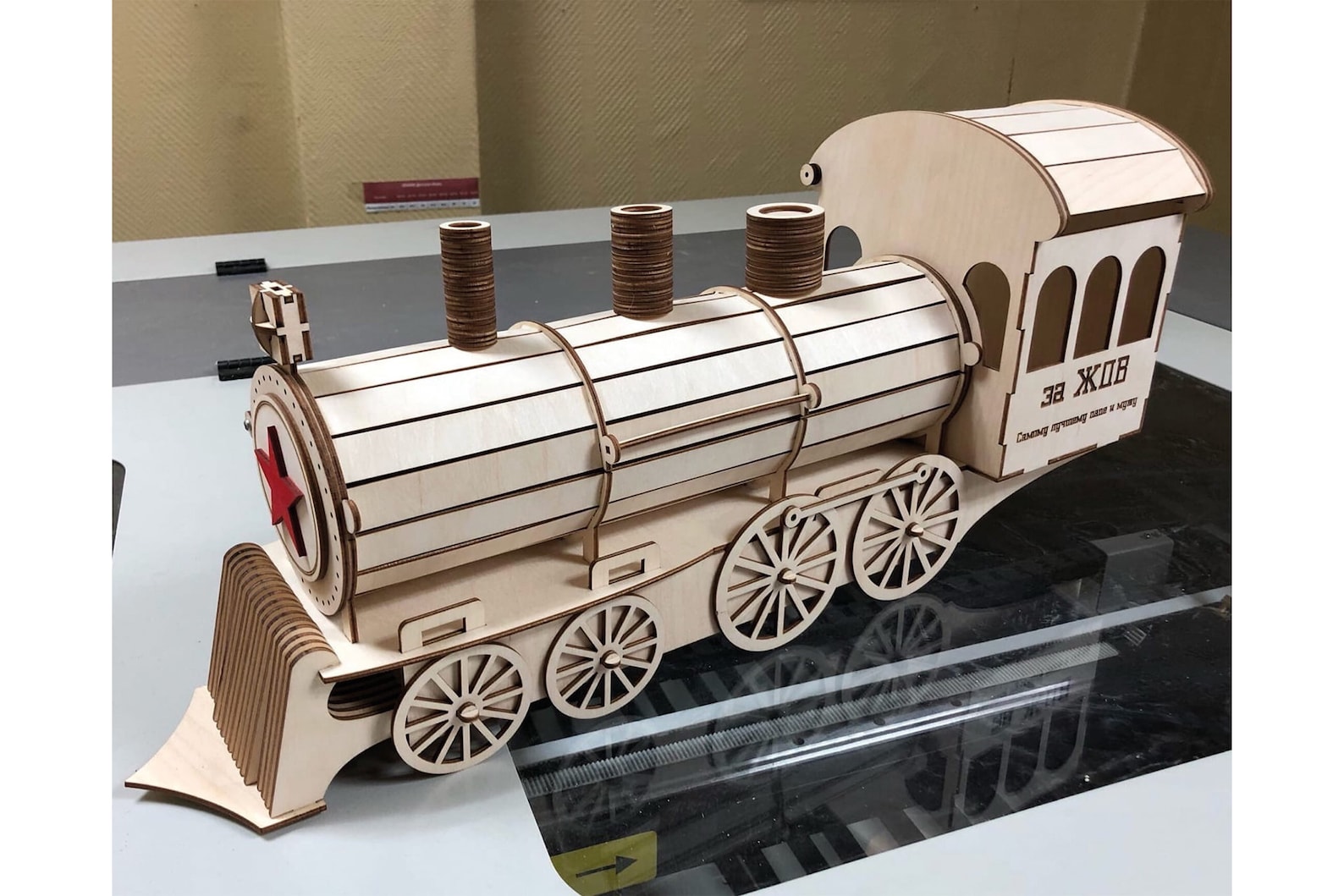 Laser Cut Steam Train Gift Box Instant Download Vector Files - Etsy