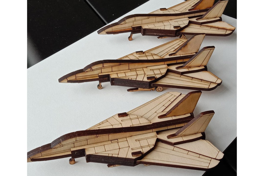 Laser Cut Toy F-14 Tomcat Panda Fighter 3D Aircraft Instant Download ...