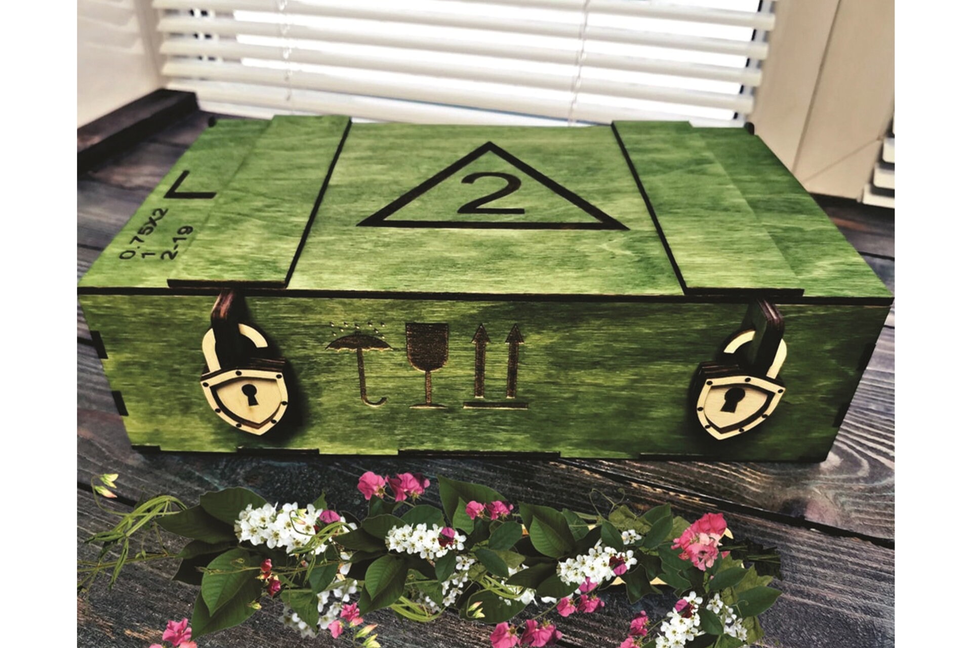 Laser Cut Wooden Crate Gift Box Instant Download Vector Files Cdr Dxf ...