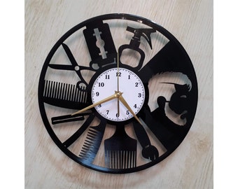 Vinyl Record Clock Dxf - Etsy