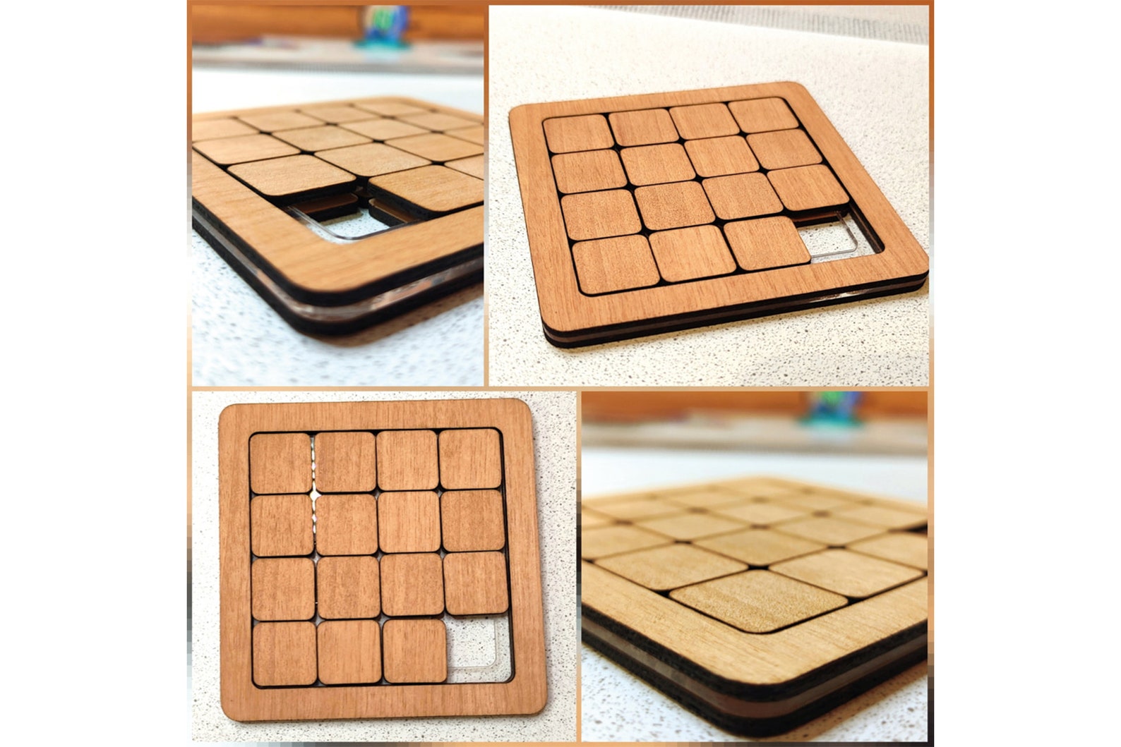 Laser Cut Fifteen Puzzle Game Instant Download Vector Files - Etsy