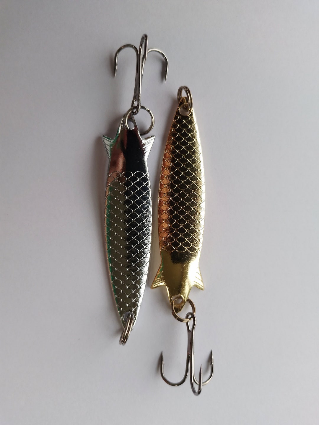 Pack of 2 Toby Style Fishing Spoons - Etsy