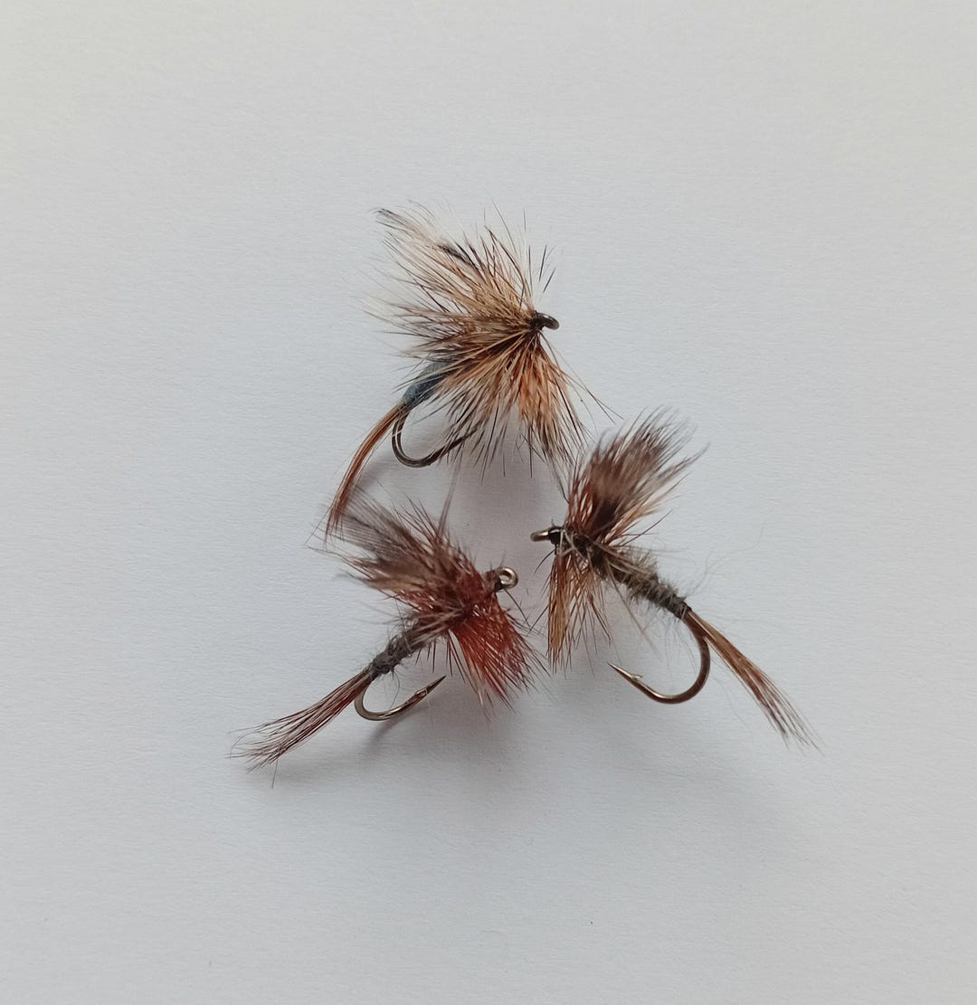 Adams Dry Flies. Pack of 3. - Etsy