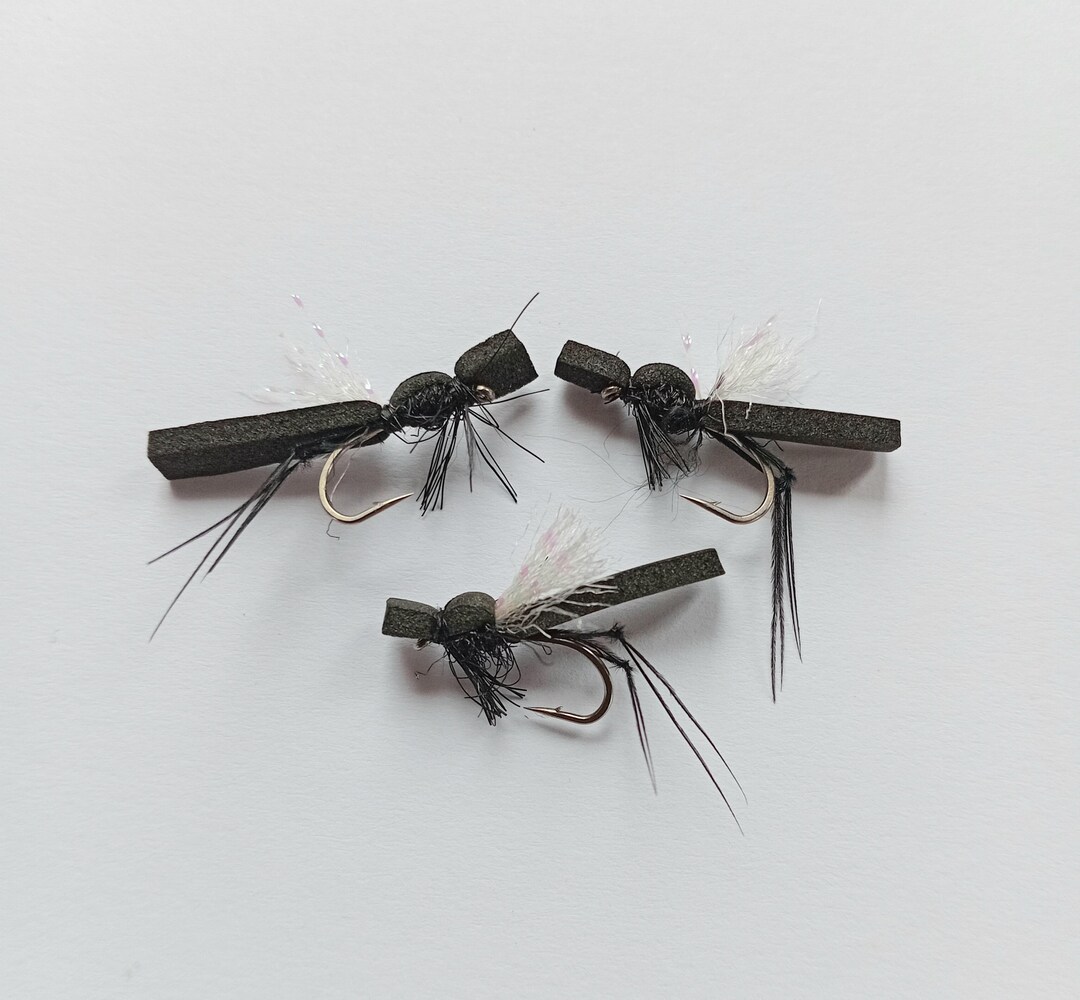 Foam Hawthorn Trout Fly. Pack of 3. Size 12 - Etsy