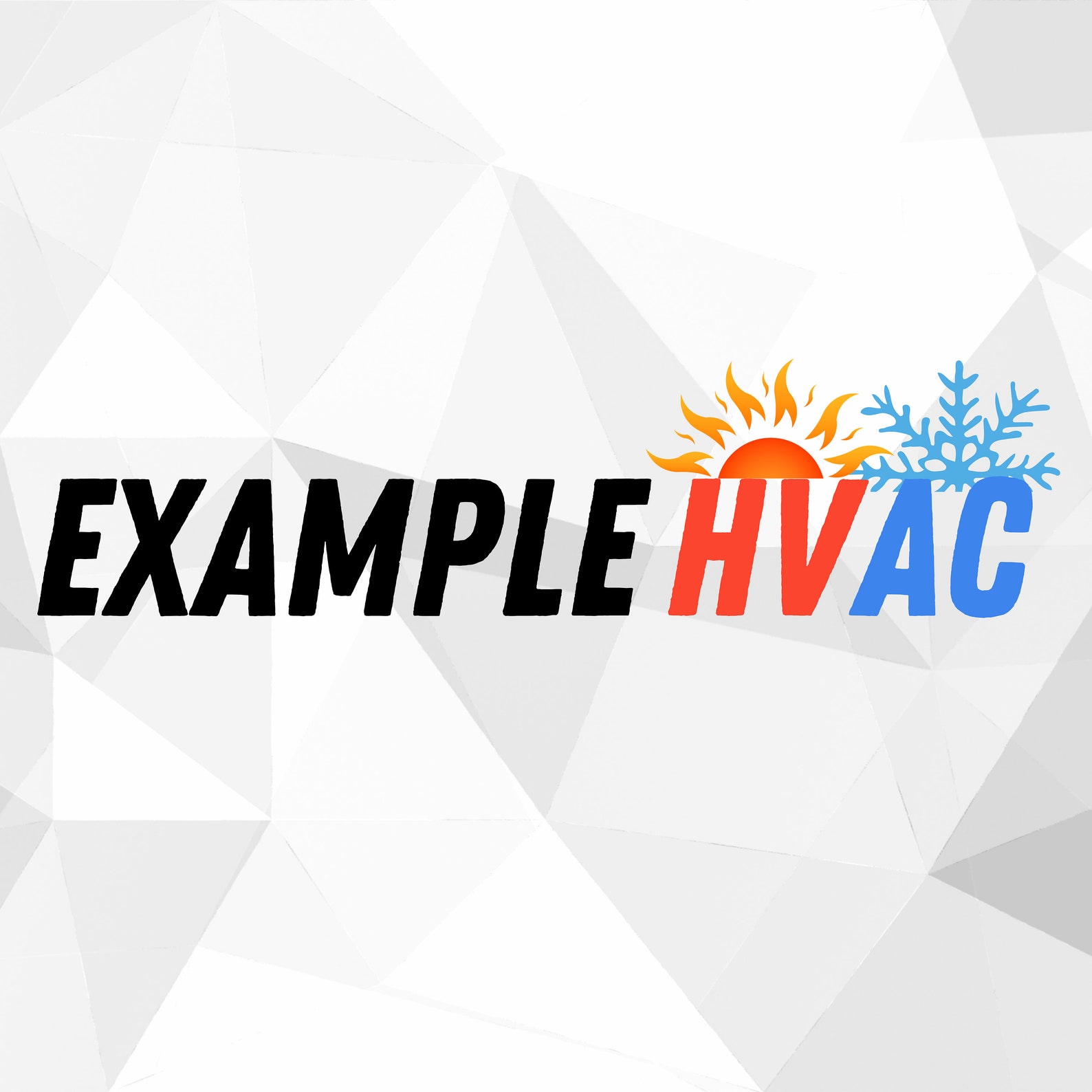 12 Hvac Logo Sticker Maker Bundle SVG, PNG, PDF - Heating and Cooling, Heating, Ventilation, and ...