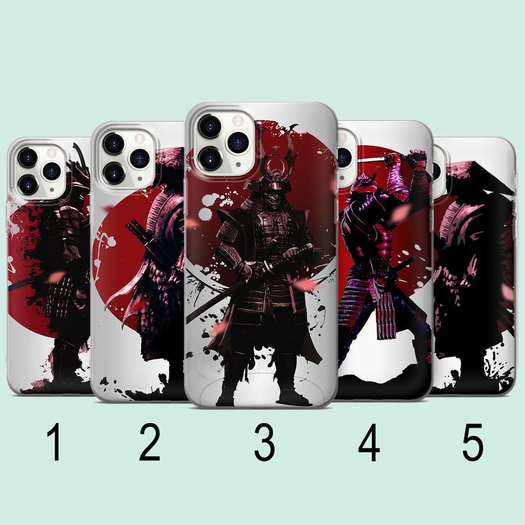 Samurai Phone Case, Samurai Fight, Japanese Aesthetics Phone Case ...