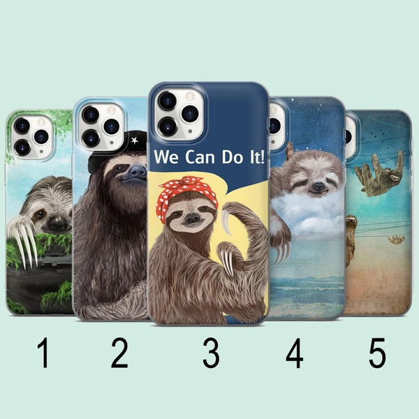 Sloth Phone Cases - Etsy