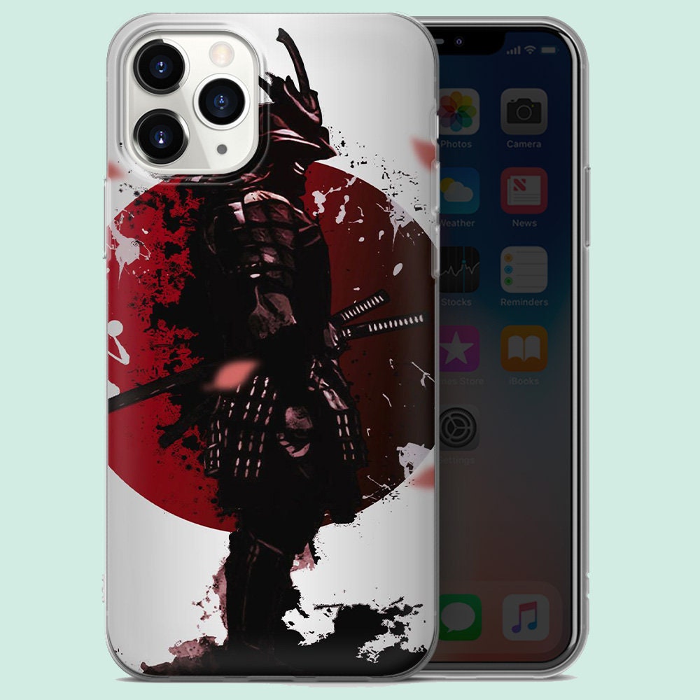 Samurai Phone Case Samurai Fight Japanese Aesthetics Phone - Etsy