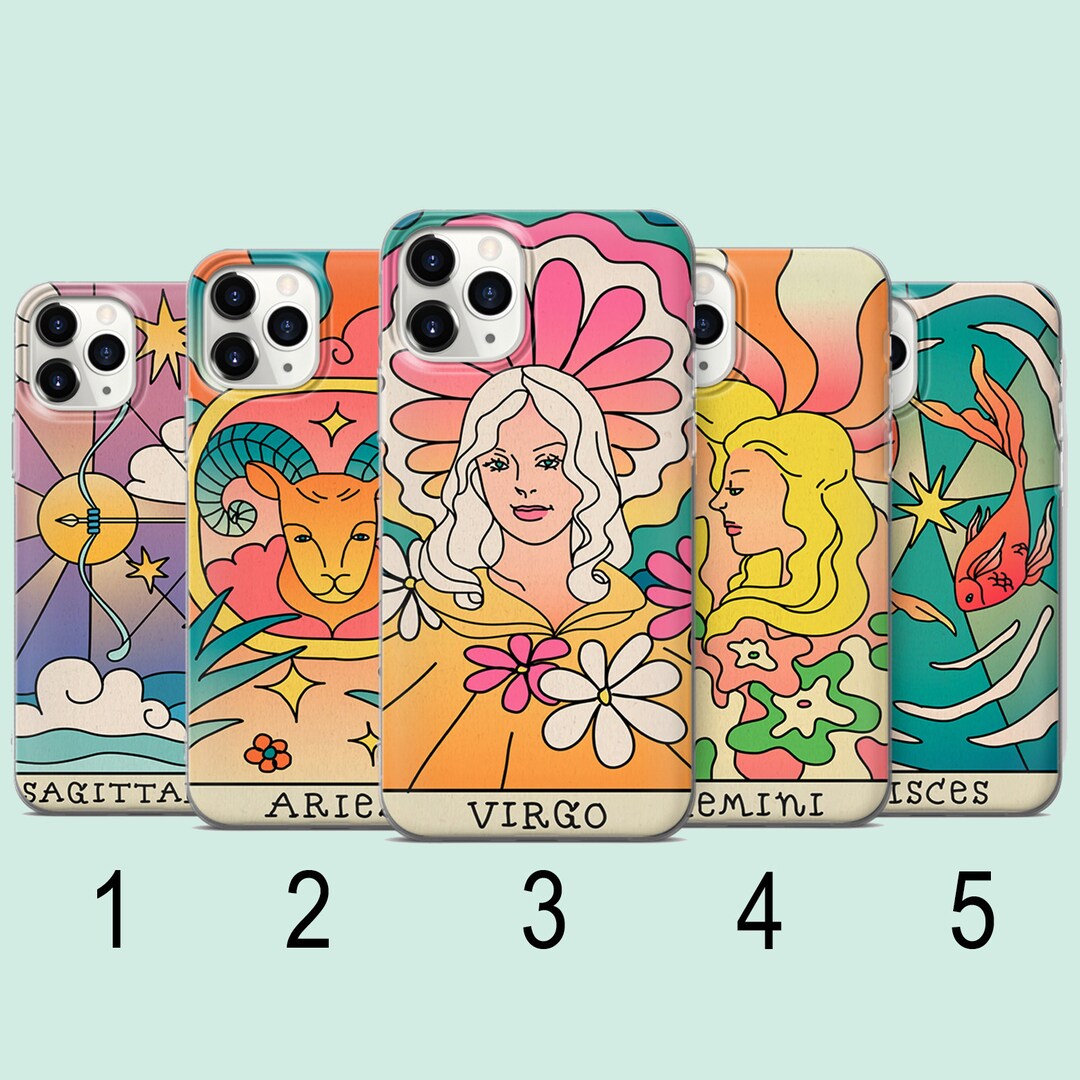 Zodiac Sign, Zodiacs Case, Colorful, Sagittarius, Aries, Virgo, Gemini ...