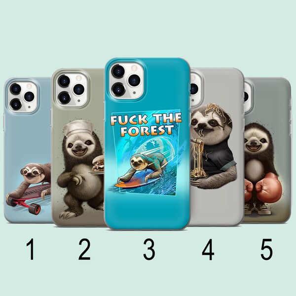 Sloth Phone Cases - Etsy