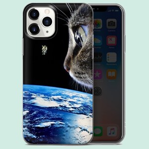 Trippy Astronaut in Space Phone Case, Space Aesthetics, Space Phone ...