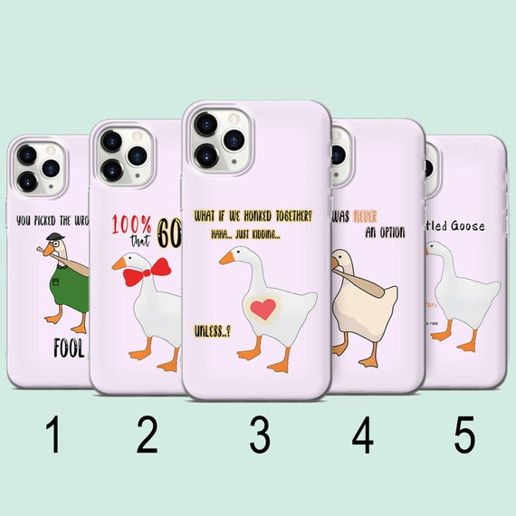 Funny Goose Quotes Wise Goose Quotes Case Goose of Truth - Etsy