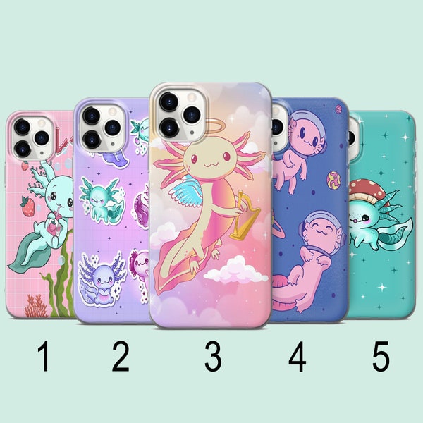 Cute Axolotls Case - Etsy