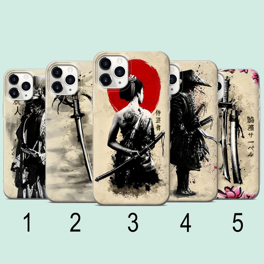 Samurai Phone Case, Lady Samurai, Samurai Fight, Japanese Aesthetics ...