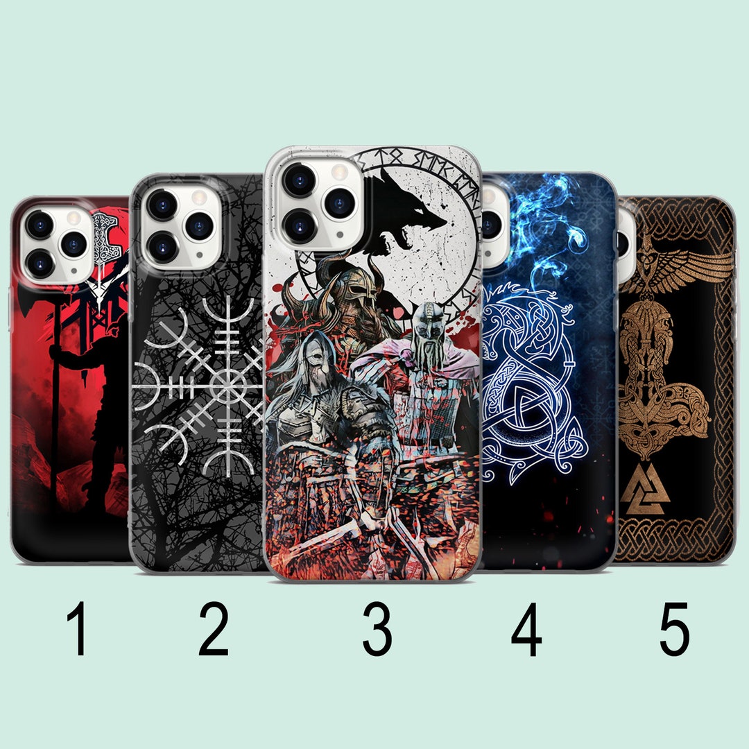 Vikings Runes Phone Case, Norse Mythology, Compatible Cases for Iphone ...