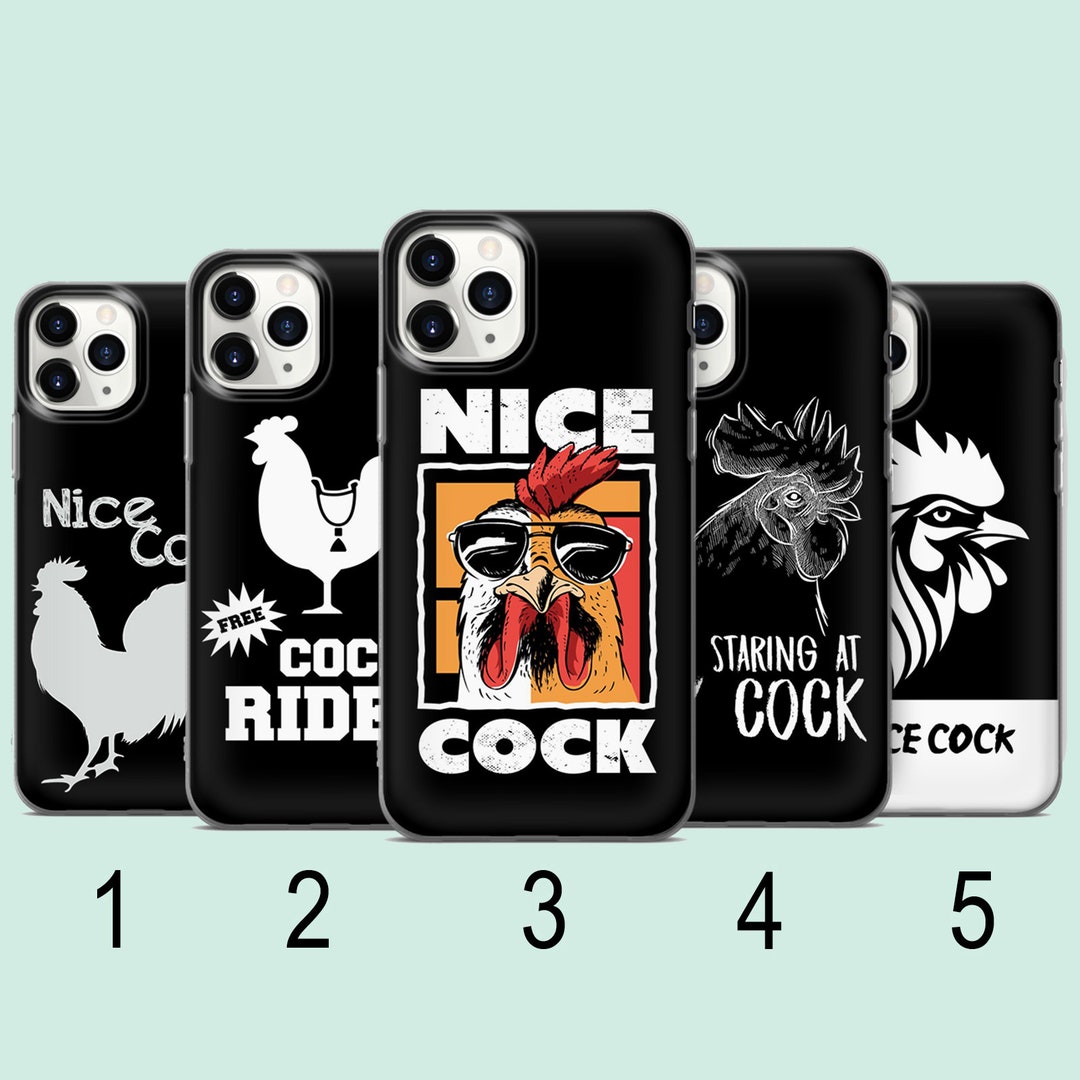 Nice Cock Phone Case, Memes, Rooster, Boys, Funny Phone Case ...