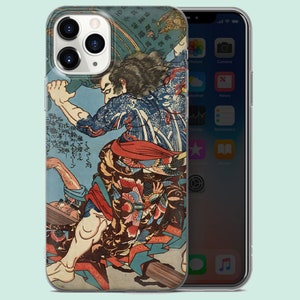 Ukiyo E Samurai Phone Case, Samurai Phone Case, Japanese Art, Samurai ...