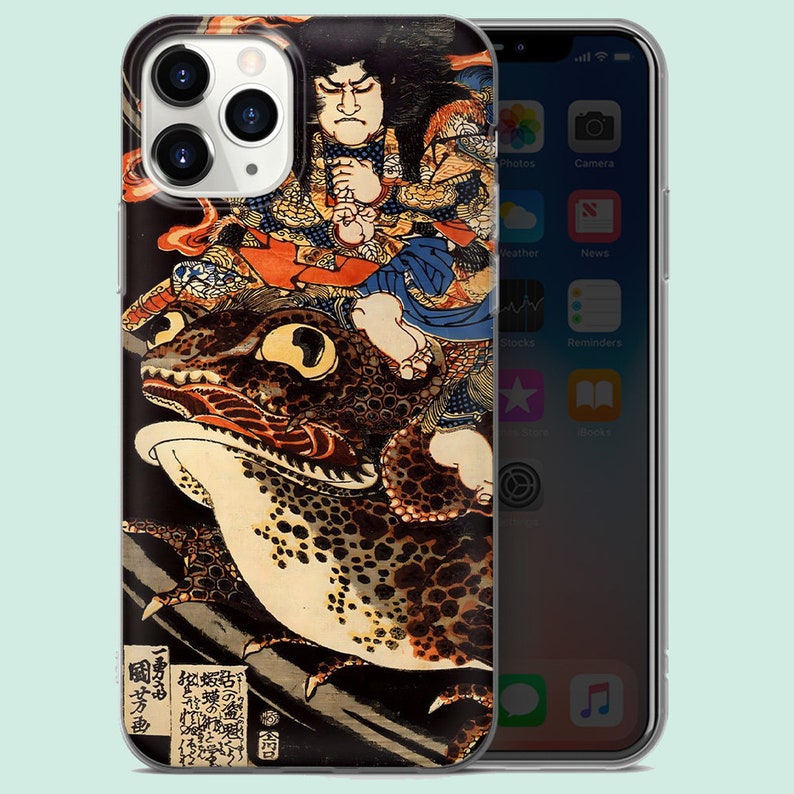 Ukiyo E Samurai Phone Case Samurai Phone Case Japanese Art - Etsy