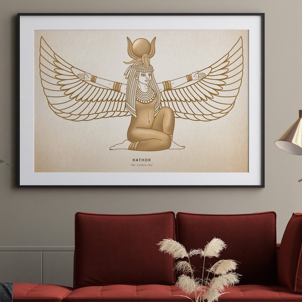 Hathor Wall Art - Etsy