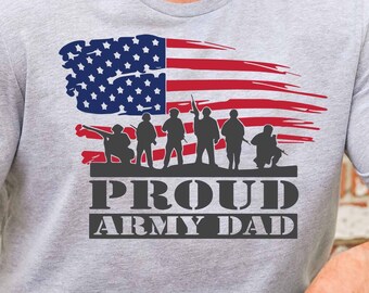 Proud Army Dad Son Design .svg/.dxf/.pdf/.jpeg/.eps - Etsy