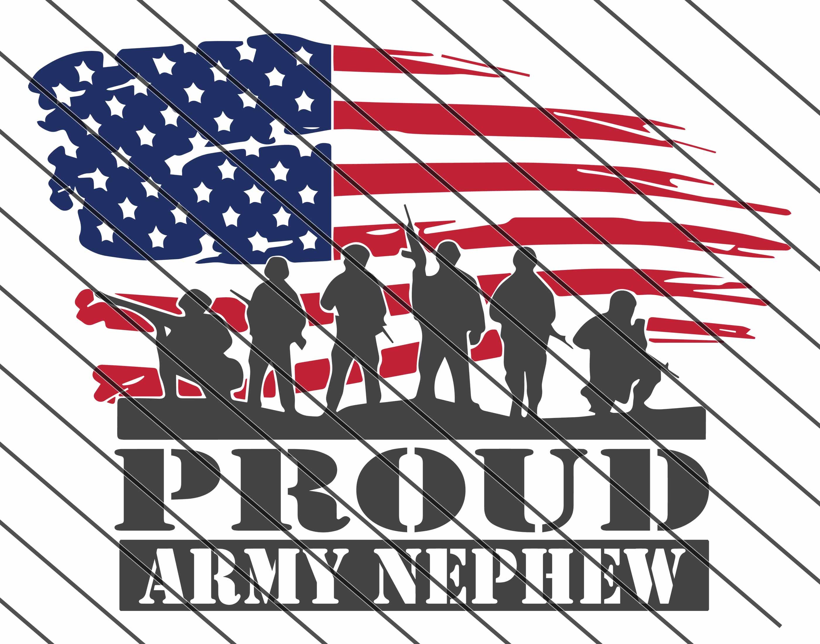 Proud Army Nephew Svg Army Nephew Svg Proud Army Nephew - Etsy
