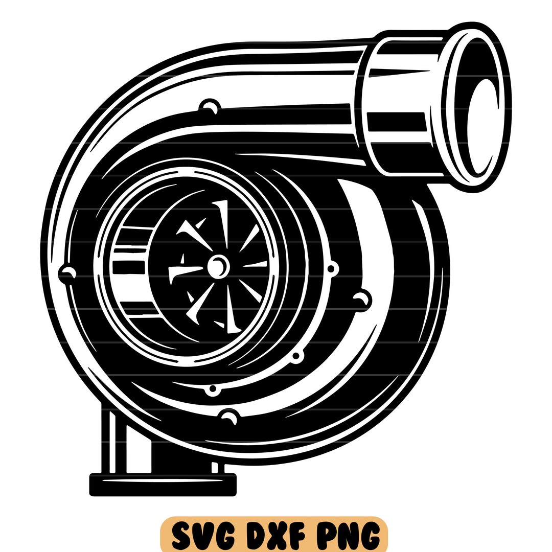 Turbo SVG DXF PNG Cut File Clipart Instant Download - Etsy