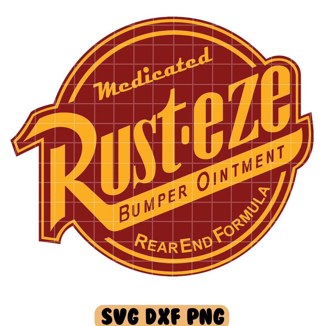 Rust-eze SVG DXF PNG Instant Download Cut File Clipart Digital File - Etsy