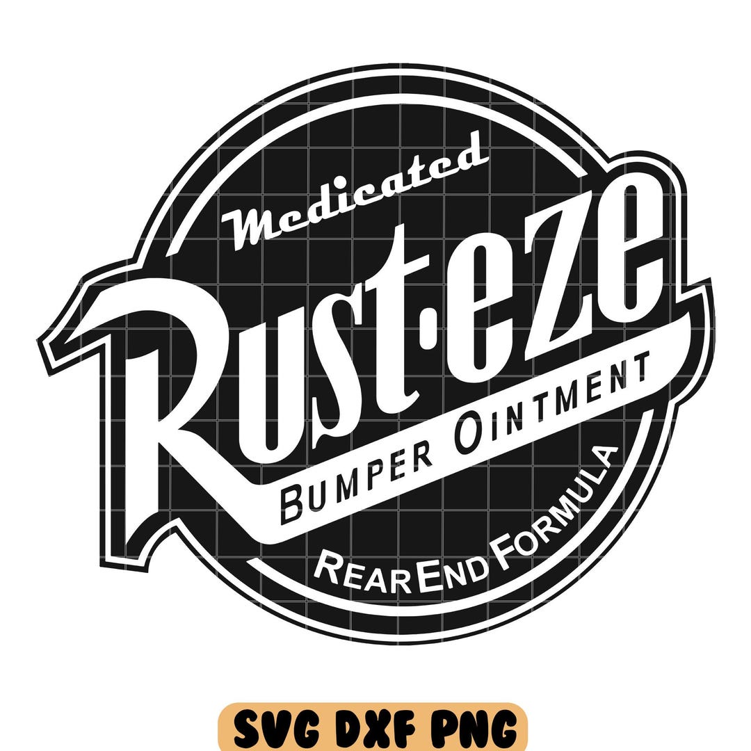 Rust-eze SVG DXF PNG Instant Download Cut File Clipart Digital File - Etsy