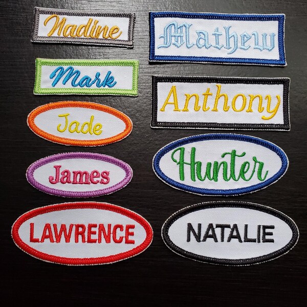 Mechanic Name Patch - Etsy Canada