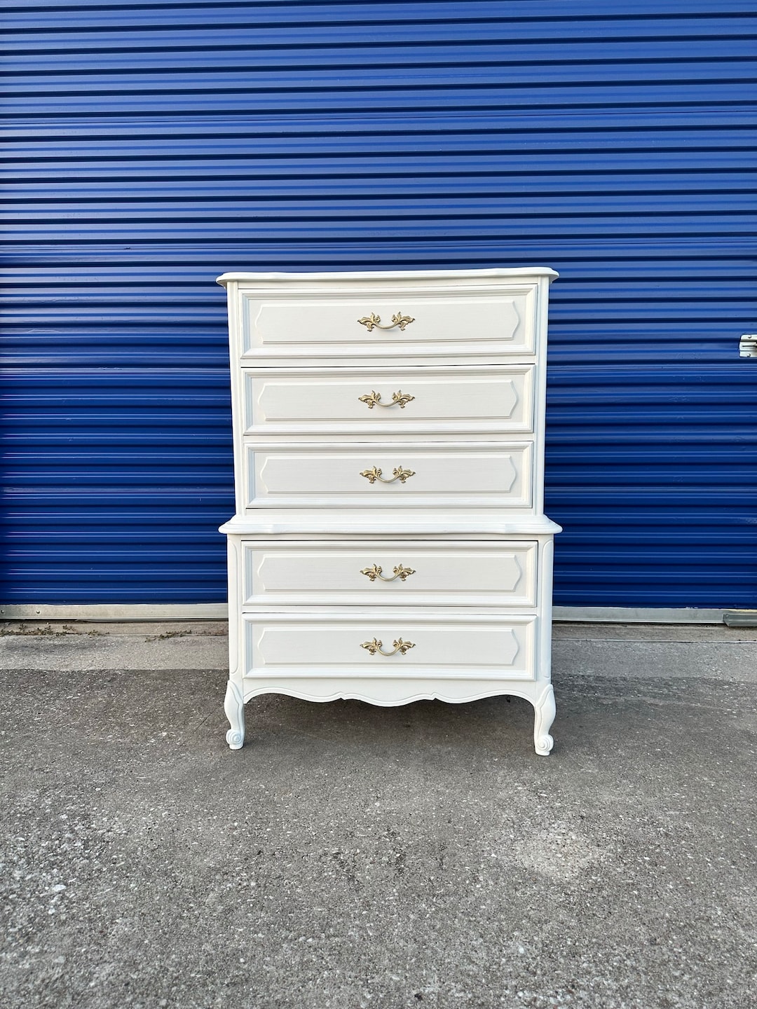 Vintage White French Provincial Dresser - Etsy