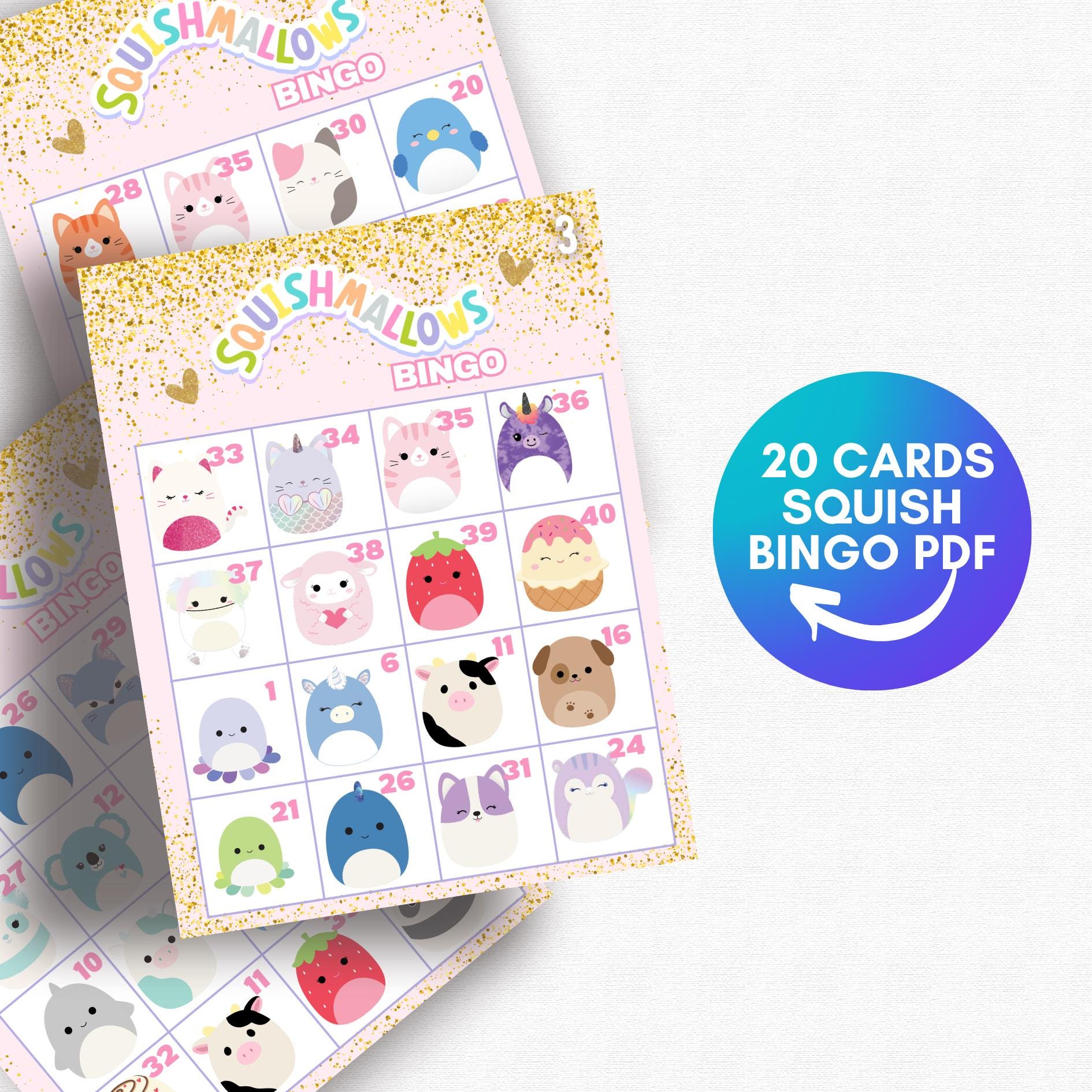 Squishmallow Birthday Party Pack, Squishmallow Birthday Party - Etsy